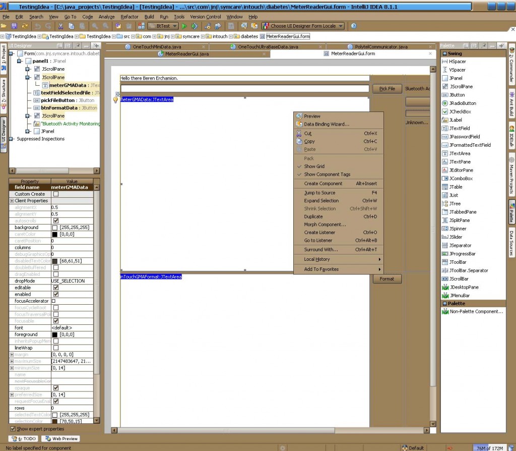 Creating A Thick Java Application - in 2009? • Tarn Aeluin