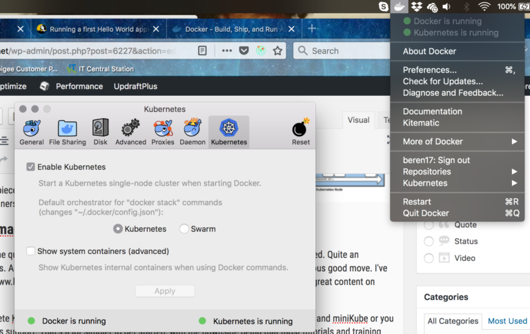 Spending Time With Docker And Kubernetes On Macos • Tarn Aeluin 