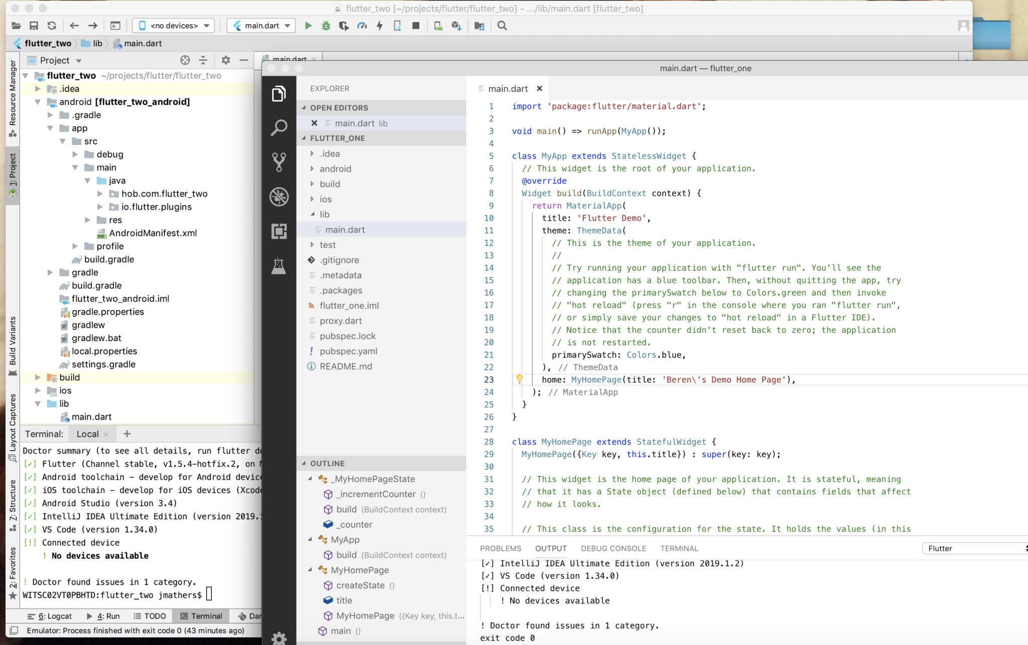 Developing With Flutter • Tarn Aeluin